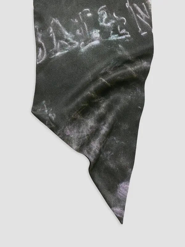 Balenciaga Washed Crayon Scarf