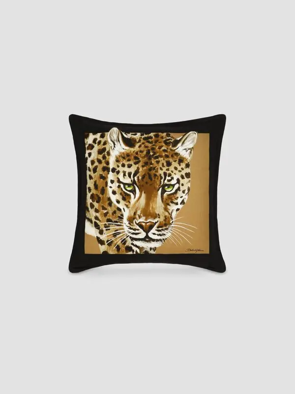 Dolce & Gabbana Graphic Cotton Cushion
