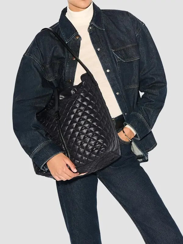 Mz Wallace Large Astor Quilted Hobo Bag