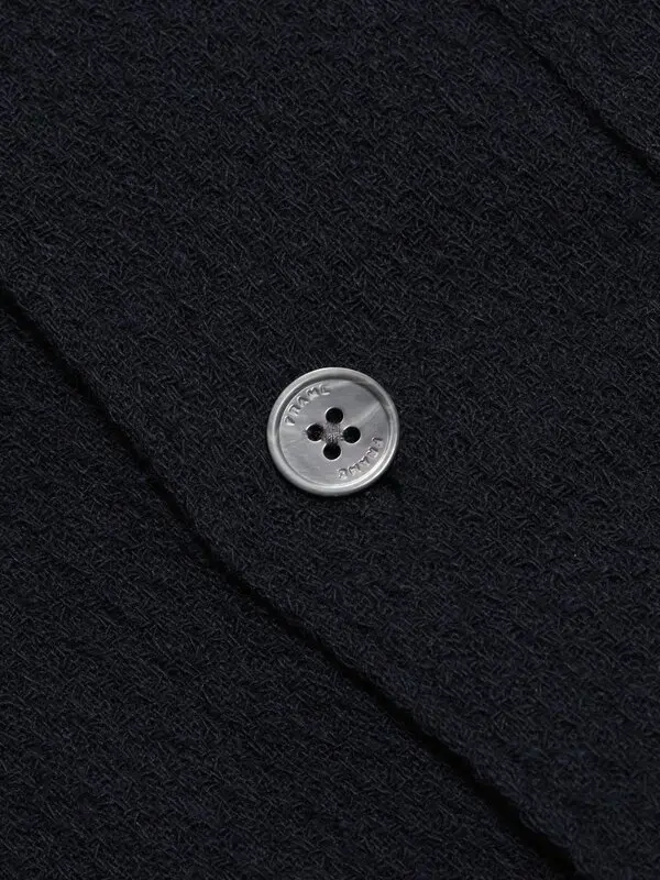 FRAME Open Weave Cotton-blend Shirt