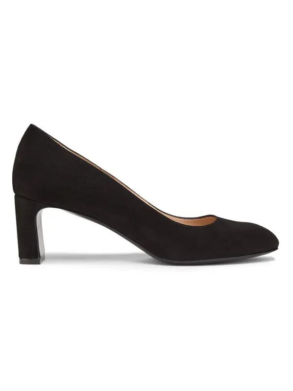 STUART WEITZMAN Babette 60mm Suede Pumps - Black