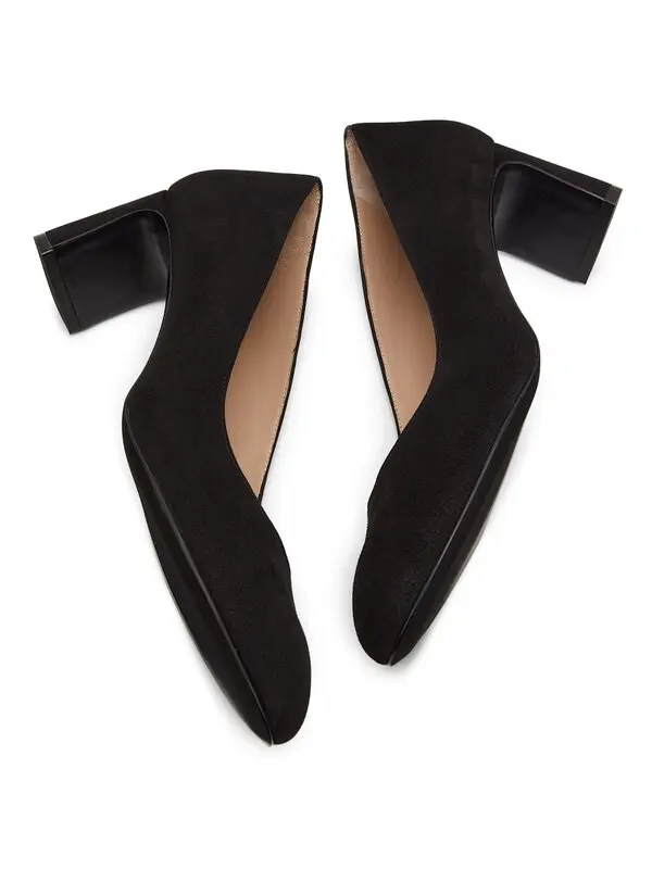 STUART WEITZMAN Babette 60mm Suede Pumps