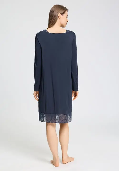 Hanro Azelia Floral Lace Tencel Nightgown
