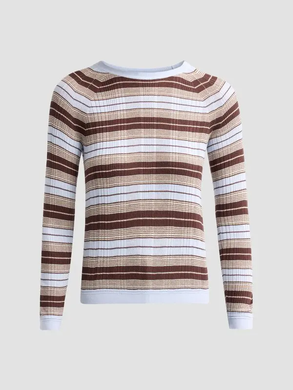 Rag & Bone Teresa Striped Silk-blend Top