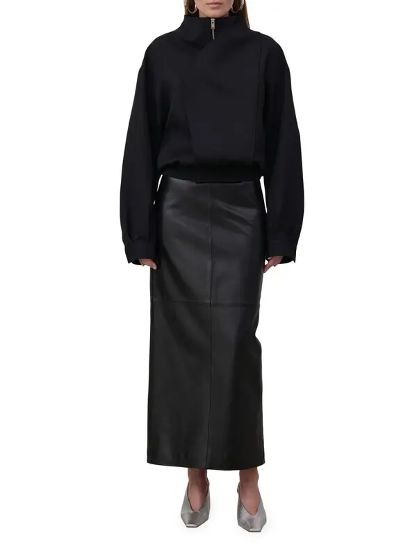 ARMARIUM Jackie Leather Pencil Midi-skirt