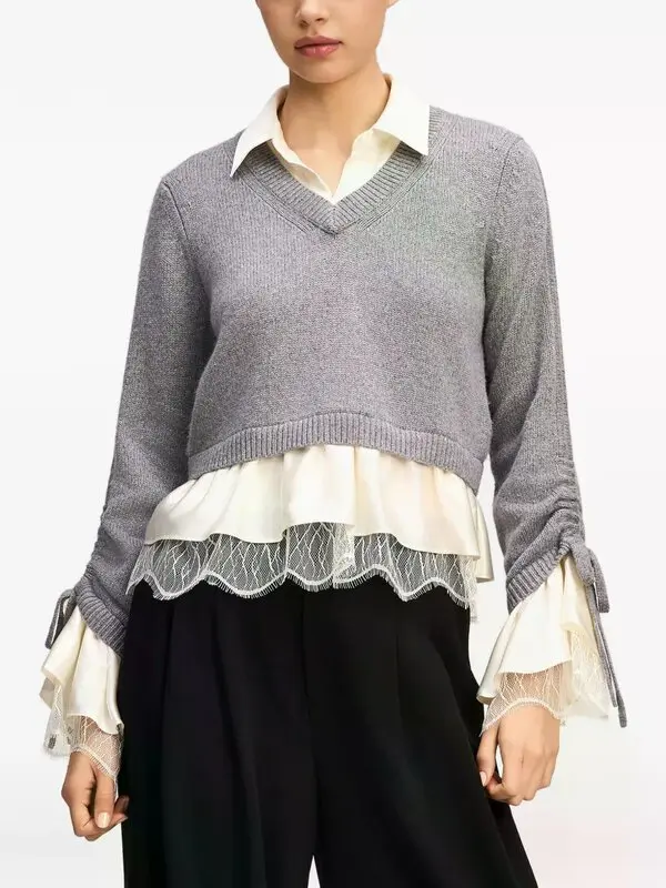 Cinq À Sept Milla Layered Sweater