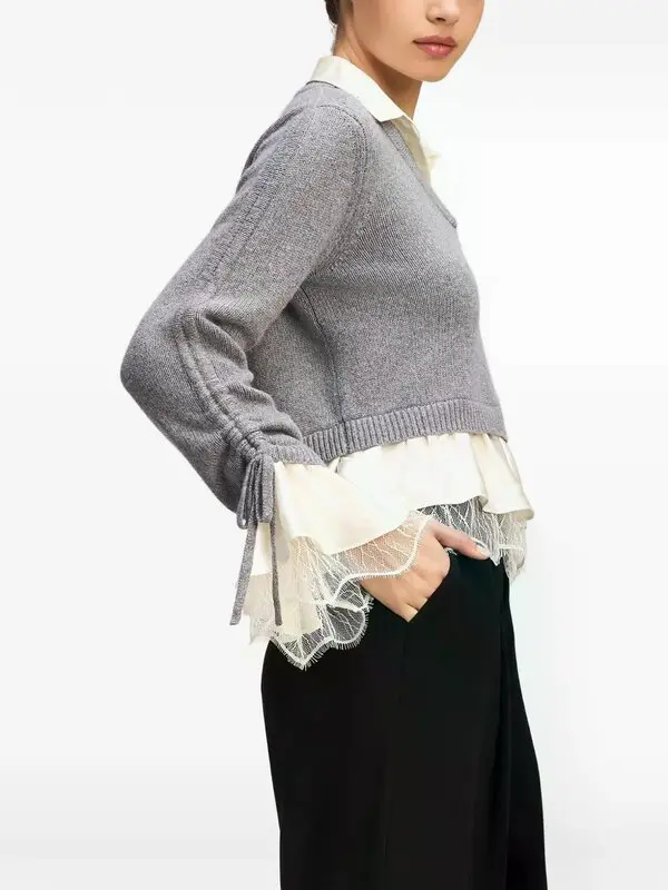 Cinq À Sept Milla Layered Sweater