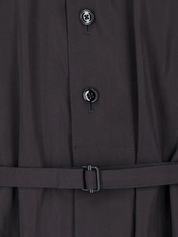 LEMAIRE Midi Dress In Wool Blend