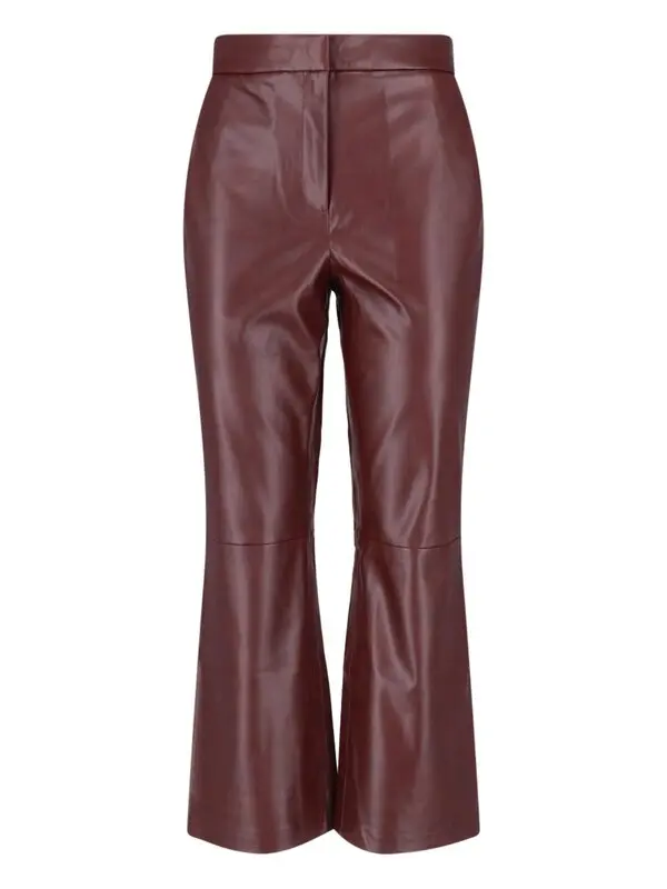 Calvin Klein Faux Leather Trousers
