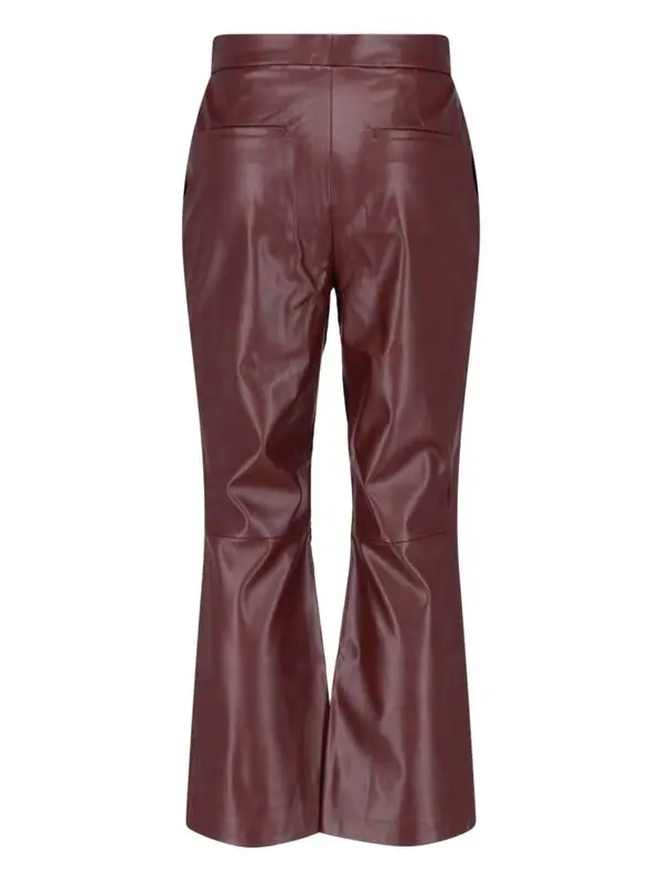Calvin Klein Faux Leather Trousers