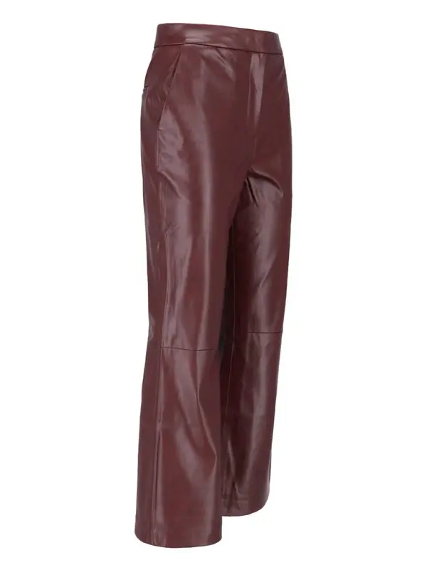 Calvin Klein Faux Leather Trousers