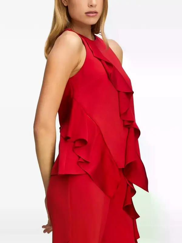 Cinq À Sept Vivia Ruffled Top