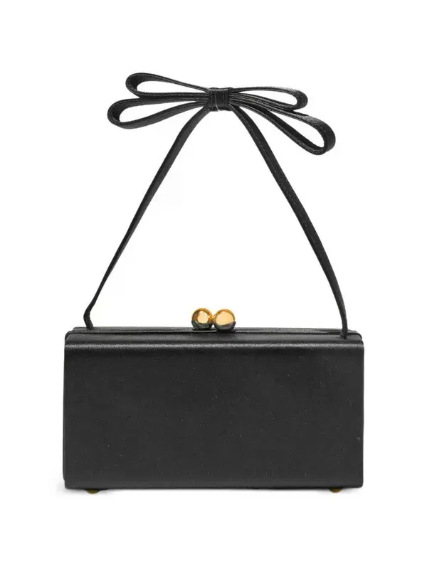 Carolina Herrera Mimi Bow Satin Tote Bag