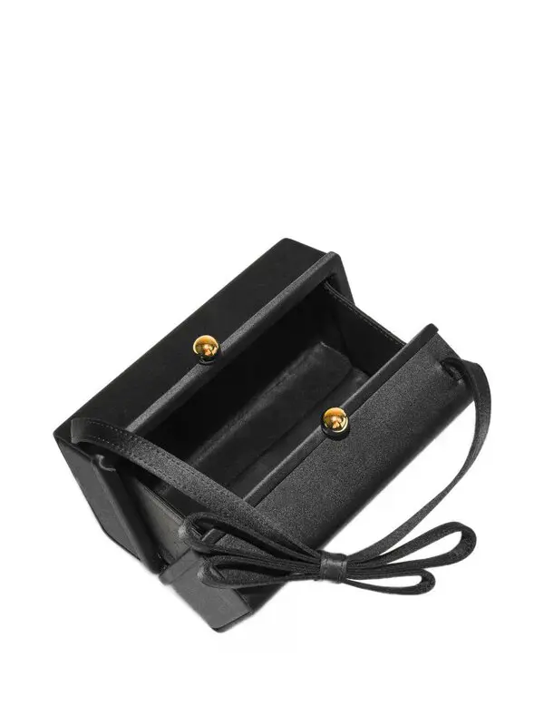 Carolina Herrera Mimi Bow Satin Tote Bag
