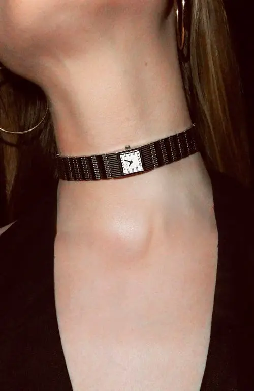 BREDA Groove Choker Watch
