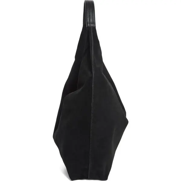 Kurt Geiger Chelsea Large Slouch Leather Hobo Bag - Black