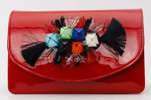 VINCI LEATHER SHOES The Vigo Patent Leather Handbag