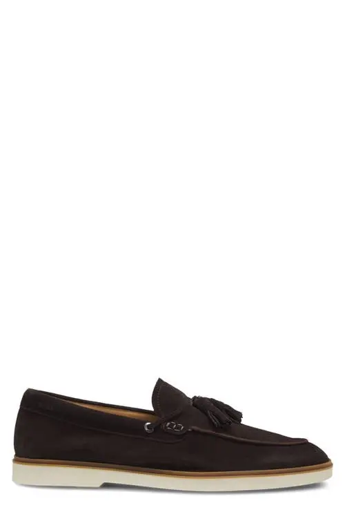 BOSS Hedley Tassel Loafer - Dark Brown