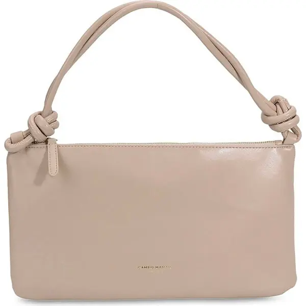 CAMPO MARZIO ROMA 1933 Bronson Mini Shoulder Bag With Decorative Knots - Beige