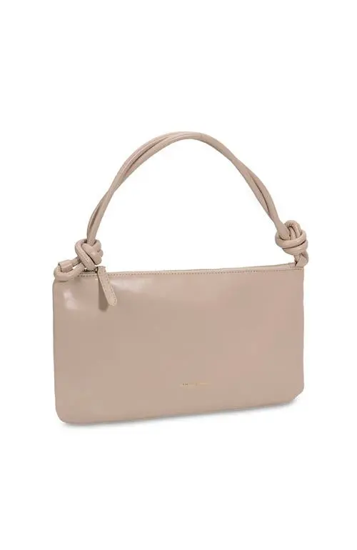 CAMPO MARZIO ROMA 1933 Bronson Mini Shoulder Bag With Decorative Knots - Beige
