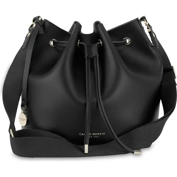 CAMPO MARZIO ROMA 1933 June Chic Bucket Bag - Black