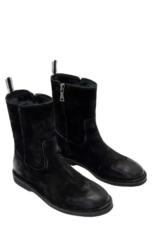 John Varvatos Varick Leather Zip Boot