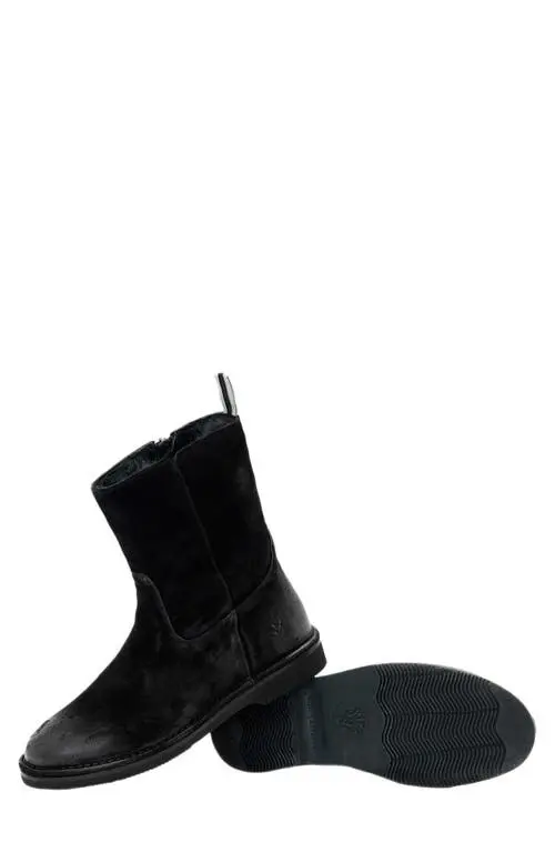 John Varvatos Varick Leather Zip Boot