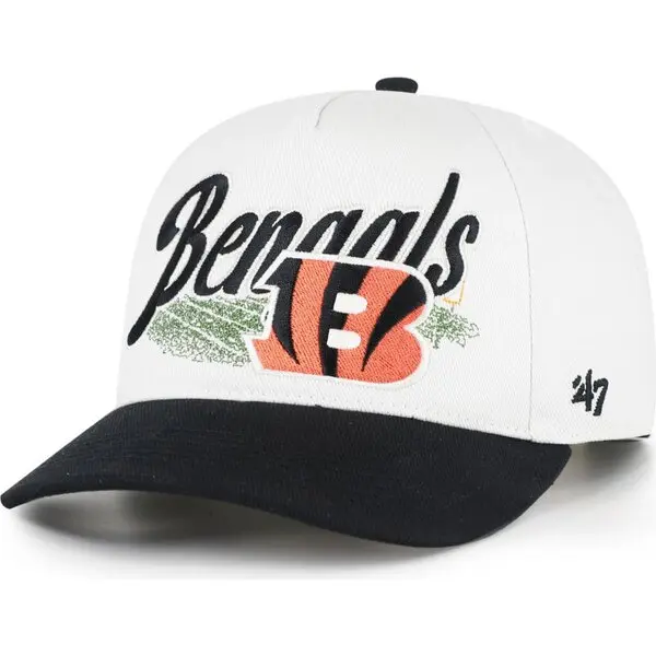 '47 Cincinnati Bengals Enfield Hitch Adjustable Hat - Cream