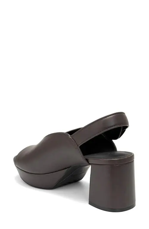 Aerosoles Cornelia Leather Platform Sandal - Java