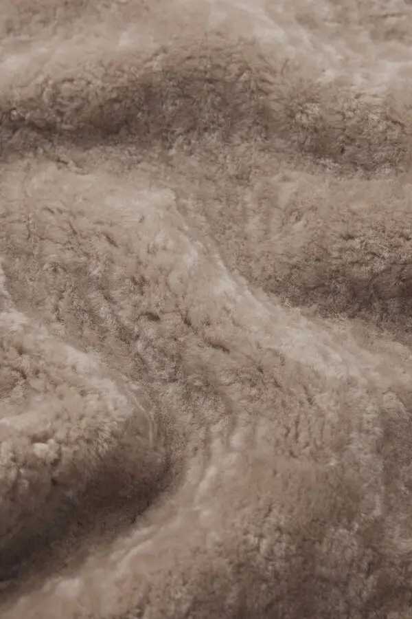 SAME Shearling Long Coat