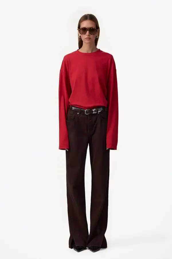 SAME The Boyfriend Long Sleeve Tee