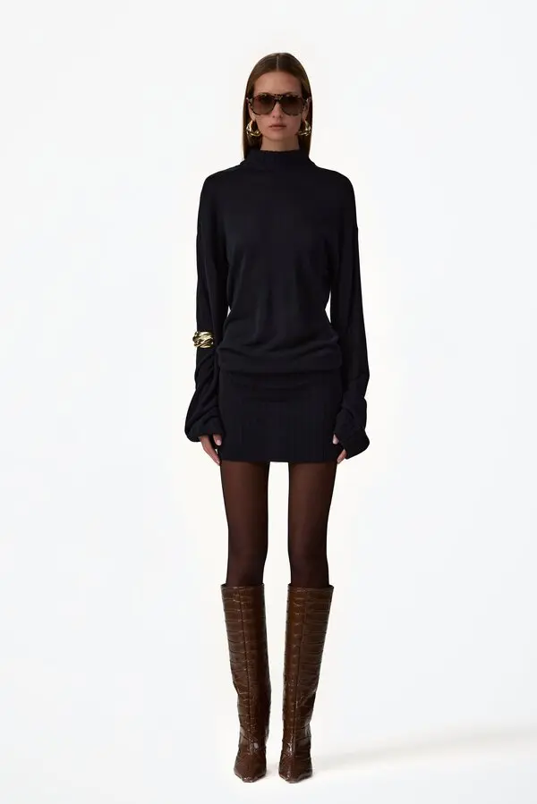 SAME Lightweight Knit Mini Dress