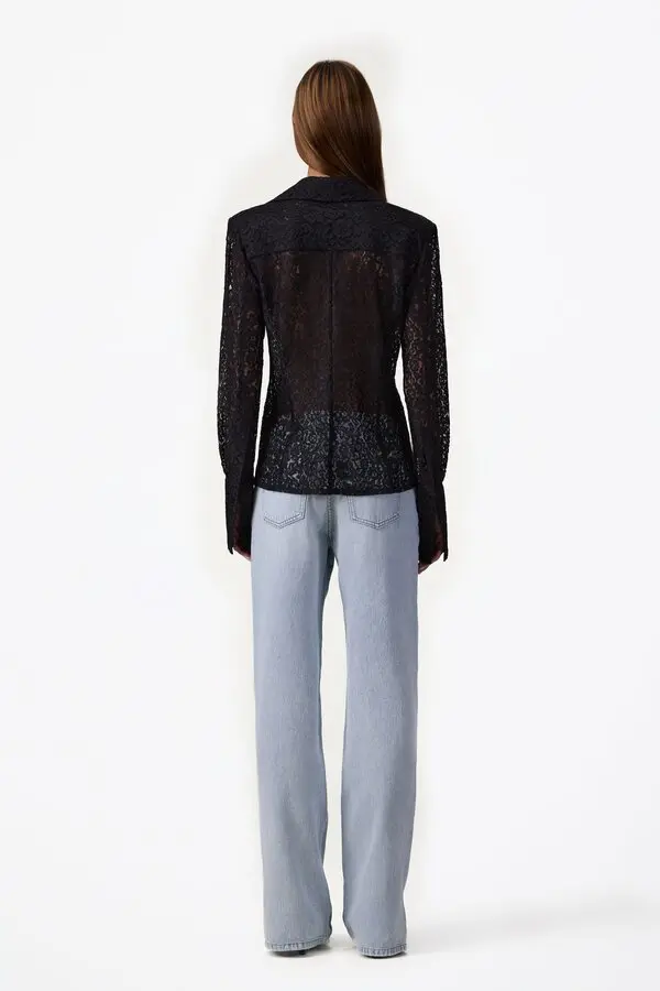 SAME Tailored Lace Blouse