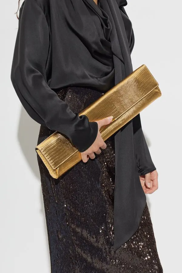 Balmain Holiday Caps-ule Ps27’ Elongated Clutch