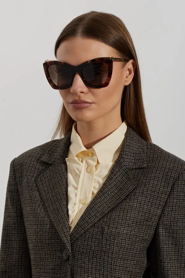 Etro Oversized Cat-eye Sunglasses With Bold Upper Corners