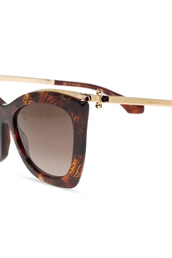Etro Oversized Cat-eye Sunglasses With Bold Upper Corners
