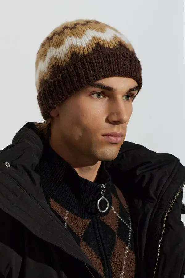 Canada Goose Wool Beanie With Sewn-on Logo