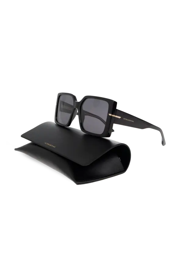 Victoria Beckham Geometric Sunglasses With A Bold Square Frame
