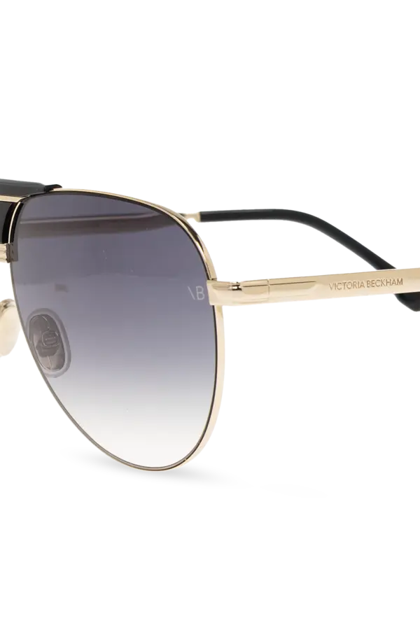 Victoria Beckham Sunglasses With A Sleek Aviator Shape