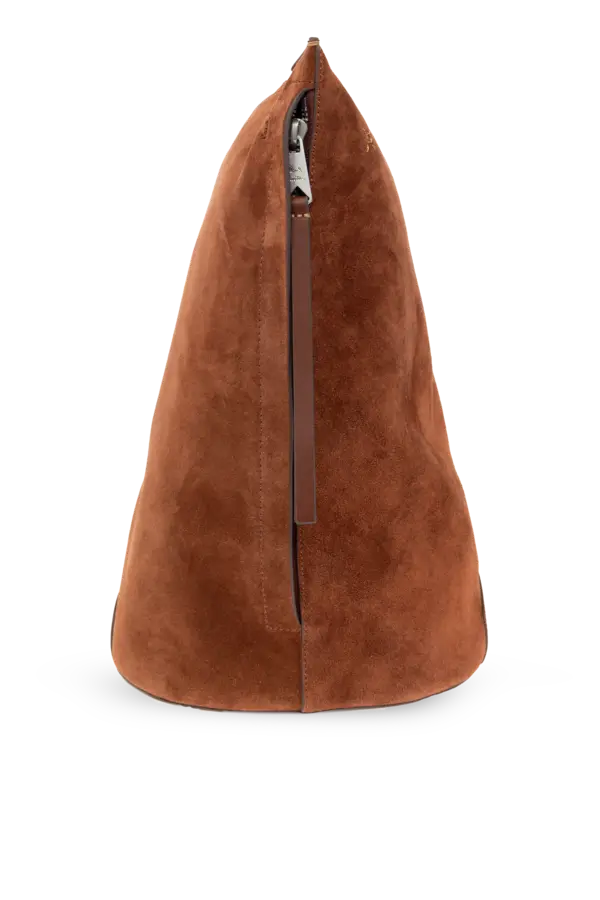 Paul Smith Suede Sling Backpack - Brown