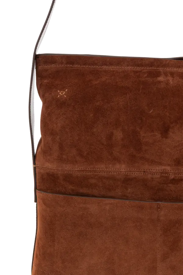 Paul Smith Suede Shoulder Bag With Logo