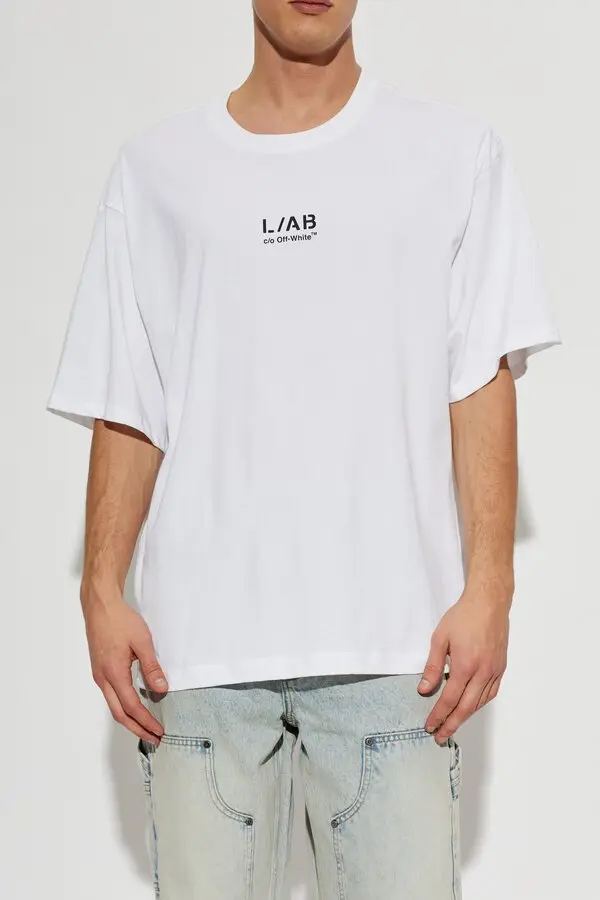 L/AB C/O OFF-WHITE Printed T-shirt