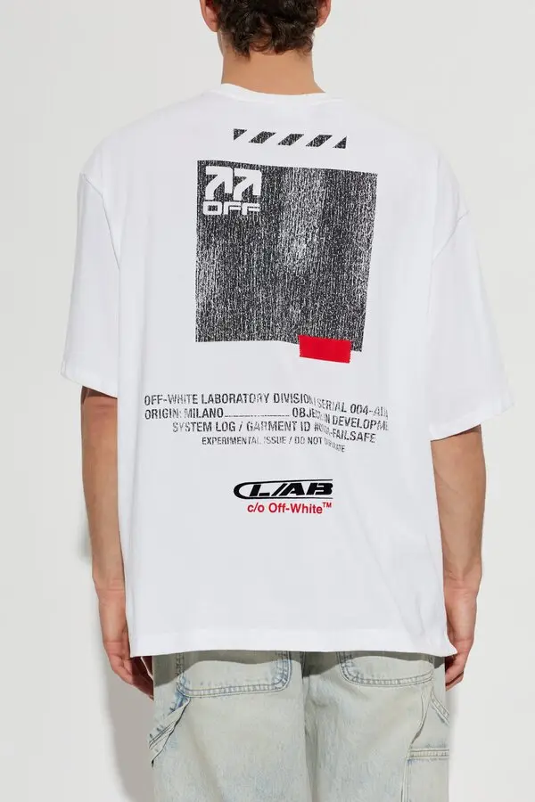 L/AB C/O OFF-WHITE Printed T-shirt