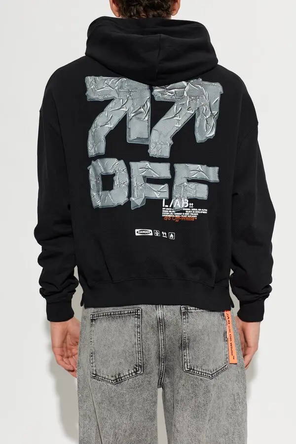 L/AB C/O OFF-WHITE Hooded Sweatshirt