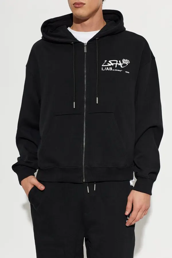L/AB C/O OFF-WHITE Hoodie With Hood
