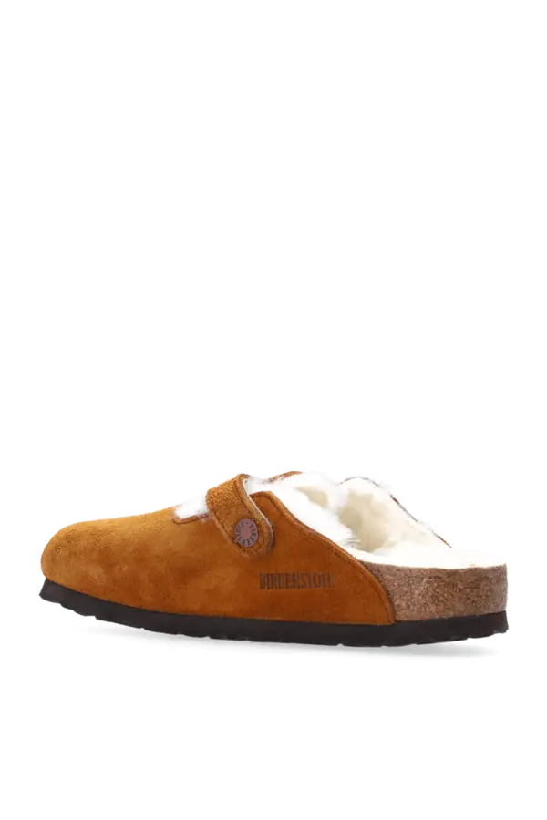 BIRKENSTOCK Suede Sliders ‘boston Vl