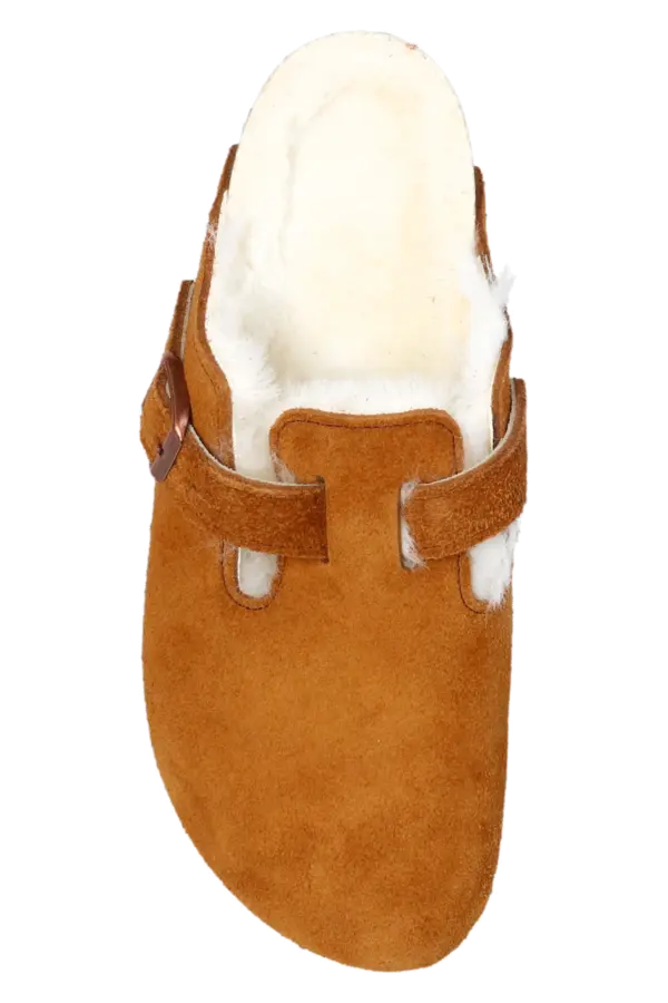 BIRKENSTOCK Suede Sliders ‘boston Vl