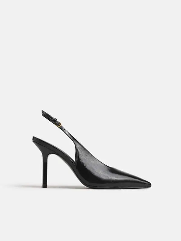 REFORMATION Pillar Slingback Heel Eel