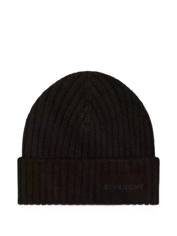 Givenchy Beanie In Wool - Black