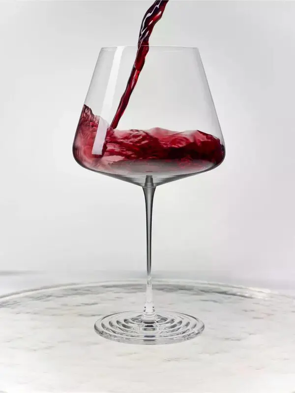 NUDE X Tom Dixon Splash Red Wine Glasses